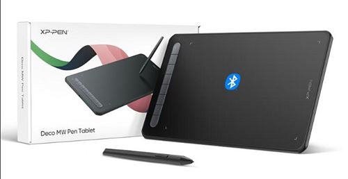 XPPen Deco MW excellent bluetooth drawing pad Review
